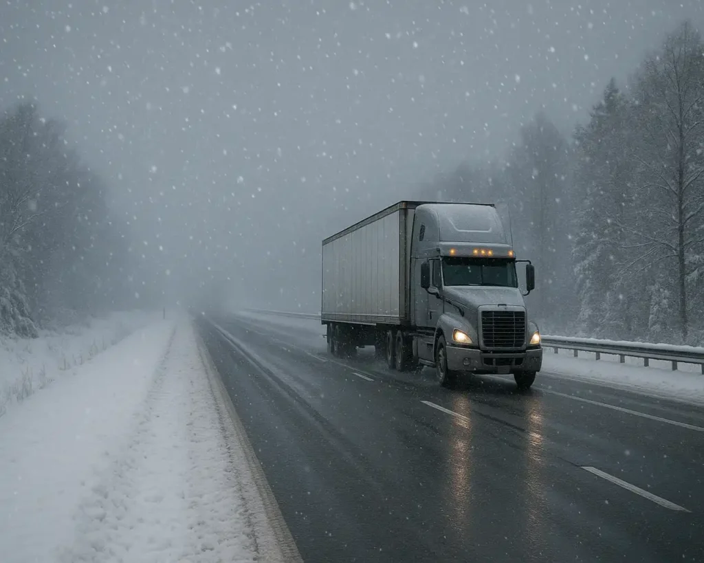 Winter 2025–2026: What Truck Drivers Should Know About Snow, Ice & Cold ...